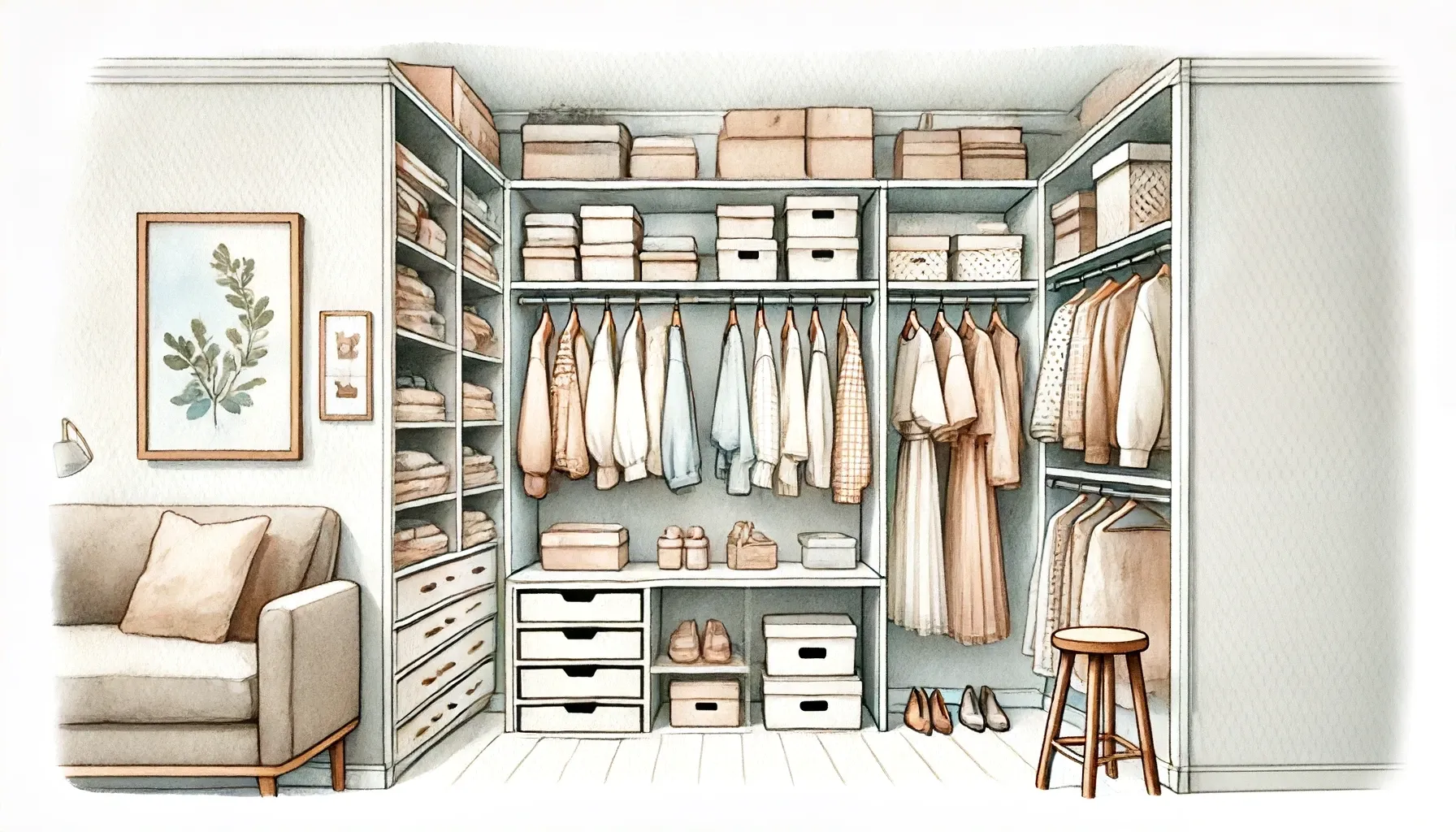 Optimizing Closet Storage with the Fly Lady Method
